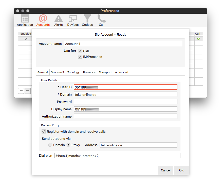 VoIP auf macOS - Alternative zu Telefon - Der Panda